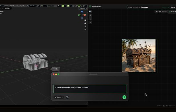 Mixar: AI-powered 3D editing, Blender integration, UV unwrapping ...