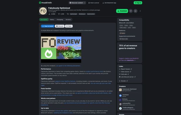 Modrinth: Open-source mod platform, built by the community, for the ...
