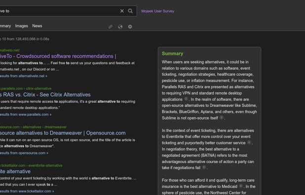 Mojeek: Privacy-respecting search with independent, unbiased results ...