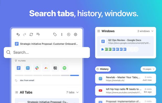 Newtab: Proactive tab management assistant | AlternativeTo