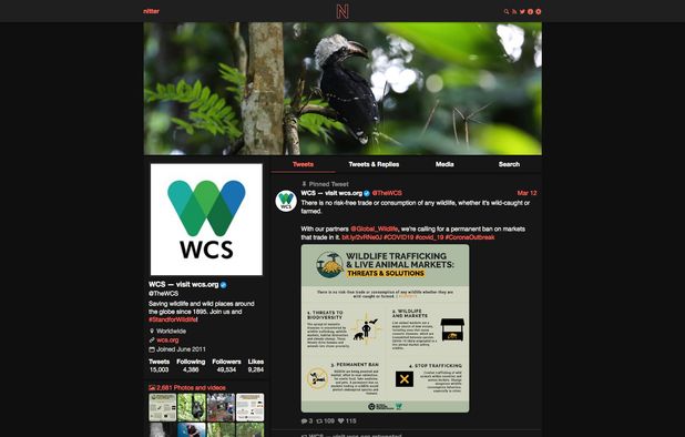 Nitter: Free and open-source front-end mirror of Twitter, which allows ...