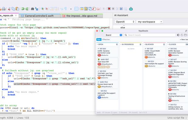 Nextpad++: Native Mac code editor with full Windows feature parity ...