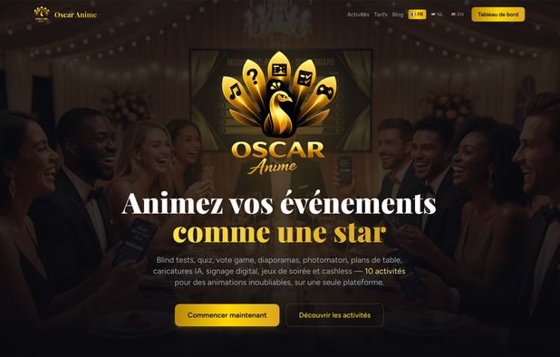 Oscar Anime: Create music blind tests, live quizzes, and photo ...