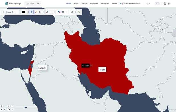 PaintMyMap: A free online tool to create and customize maps ...
