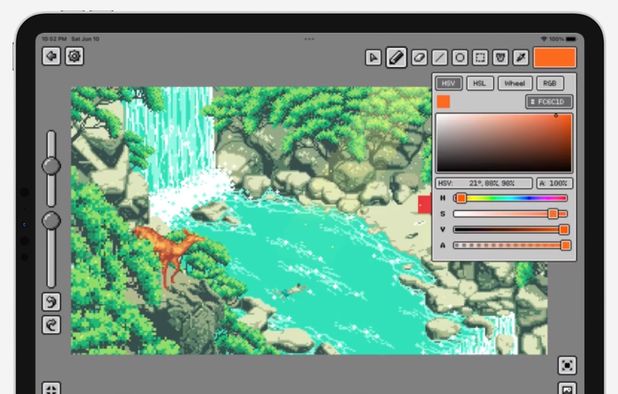 Pixquare - Pixel Art Editor: Pixquare is a powerful pixel art app for ...