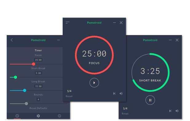 Pomotroid: Beautiful Desktop Cross-Platform Pomodoro Timer, powered by ...