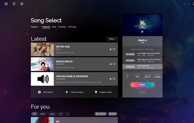 Rhythm Plus: Rhythm+ is a web-based vertical scrolling rhythm game ...