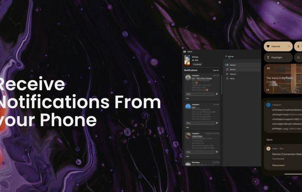 Sefirah: Phone Link / KDE Connect alternative with notification ...
