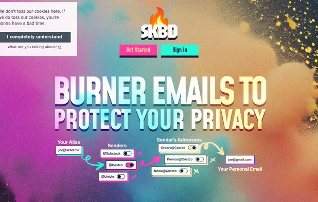 SKBD.me: SKBD hooks you up with custom email aliases that | AlternativeTo