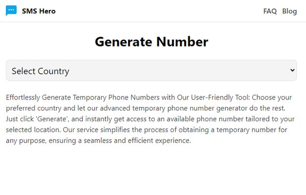 SMS Hero: Effortless Privacy: Enjoy Free and Easy Temporary SMS for ...