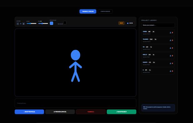 Stick Studio Pro: Free browser-based 1080p stick figure animation tool ...