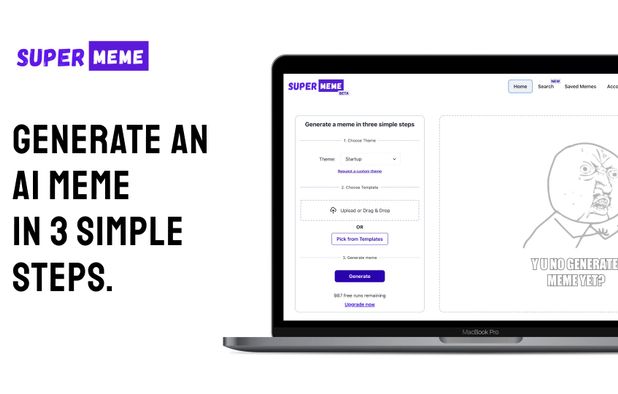 SuperMeme: Turn text into memes using AI Meme Generator | AlternativeTo