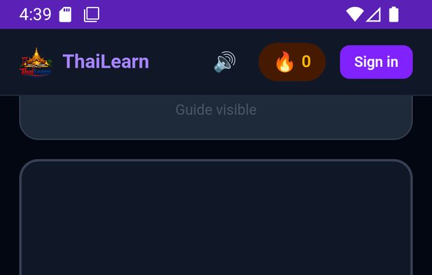 ThaiLearn: Free Thai language learning app with flashcards, audio ...