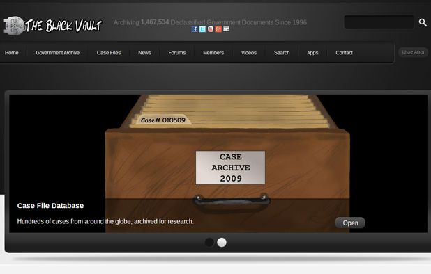 The Black Vault: Database of everything that has ever been declassified ...