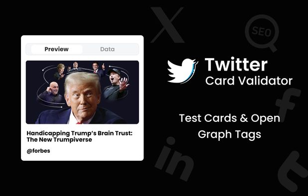 Twitter Card Validator: (X) - Chrome extension to instantly preview ...
