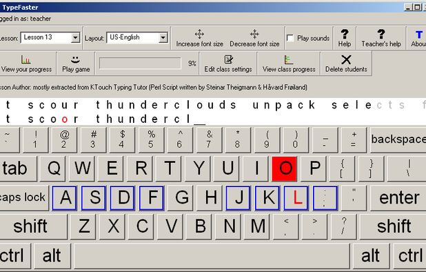 TypeFaster Typing Tutor: TypeFaster is a free typing tutor teaches you ...