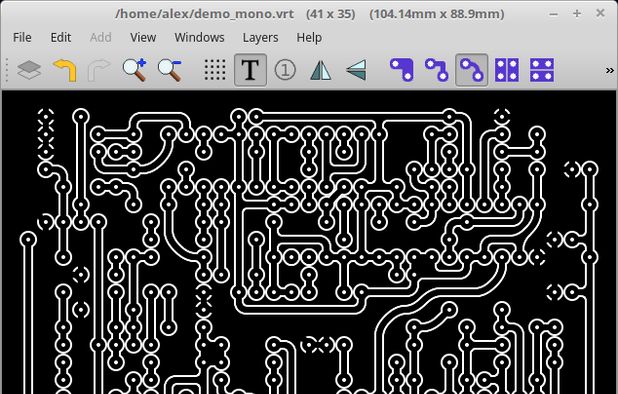 VeroRoute: Cross-platform software for Veroboard (stripboard ...