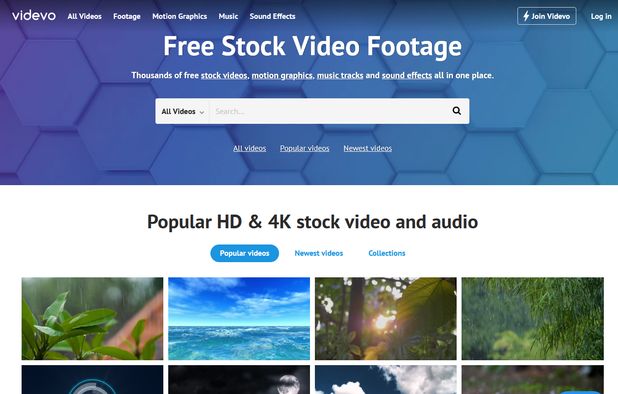 Videvo: Free stock footage with simple licensing and attribution ...