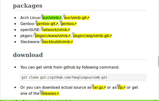 Vimb: Lightweight vim-like web browser with keybindings | AlternativeTo