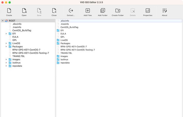 VIO ISO Editor: Modern cross-platform ISO editor for Windows and Mac ...