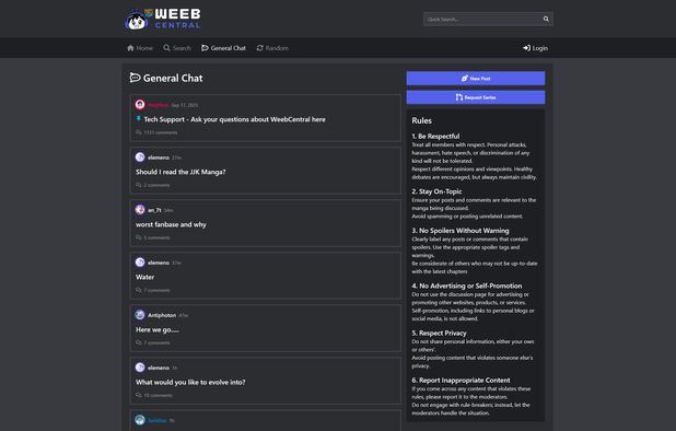Weeb Central: Explore Weeb Central for top manga titles, hidden gems ...