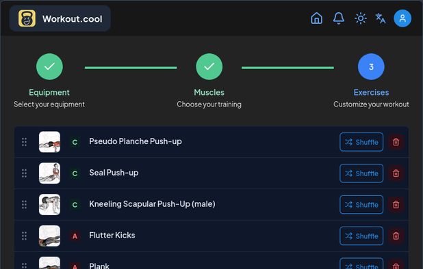 Workout Cool: Modern open-source fitness coaching platform. | AlternativeTo