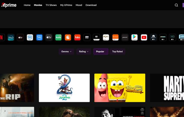 Xprime: XPrime is a streaming content aggregator that curates movies ...