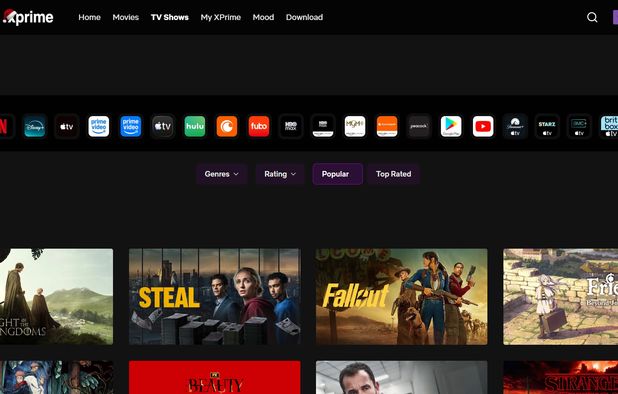 Xprime: XPrime is a streaming content aggregator that curates movies ...