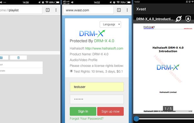 Xvast: Browser DRM: Xvast supports DRM-X 4.0 protection. | AlternativeTo